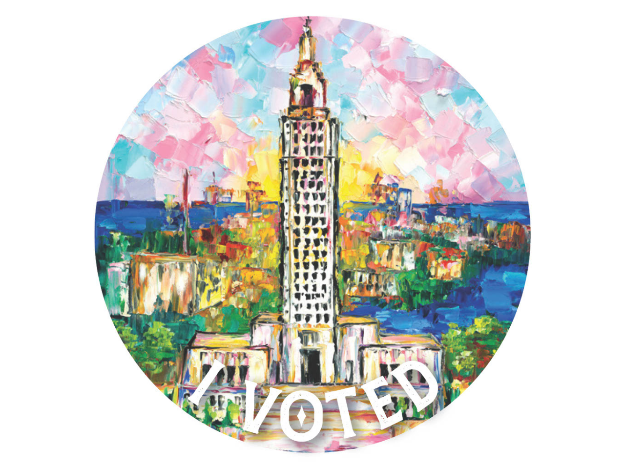 Louisiana’s 2022 “I Voted” Sticker Wins National Award - Baton Rouge ...